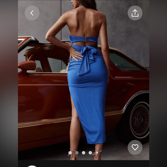 Selfie Leslie | Dresses | Selfie Leslie Blue Formal Dress Size Xs ...